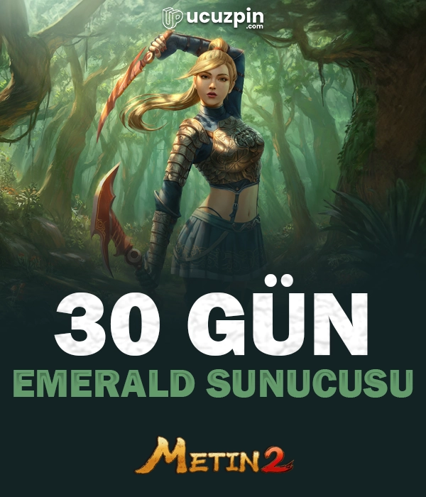 Metin2 Emerald Sunucusu 30 Gün | Ucuzpin